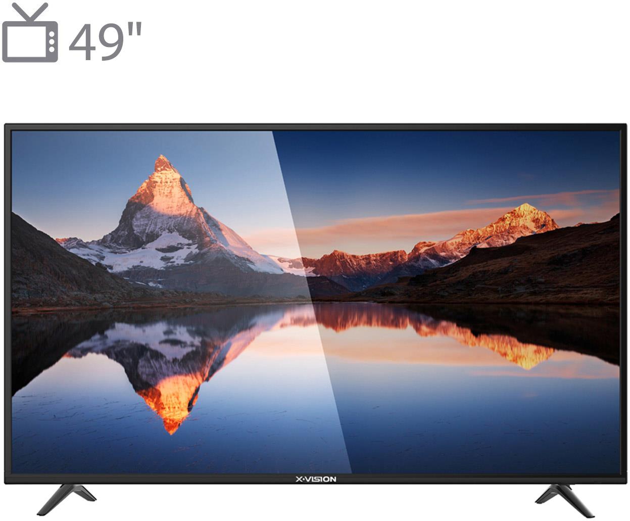 مشخصات و قیمت تلویزیون ال ای دی ایکس ویژن مدل 49XK570 سایز 49 اینچ | فروشگاه اینترنتی الموند